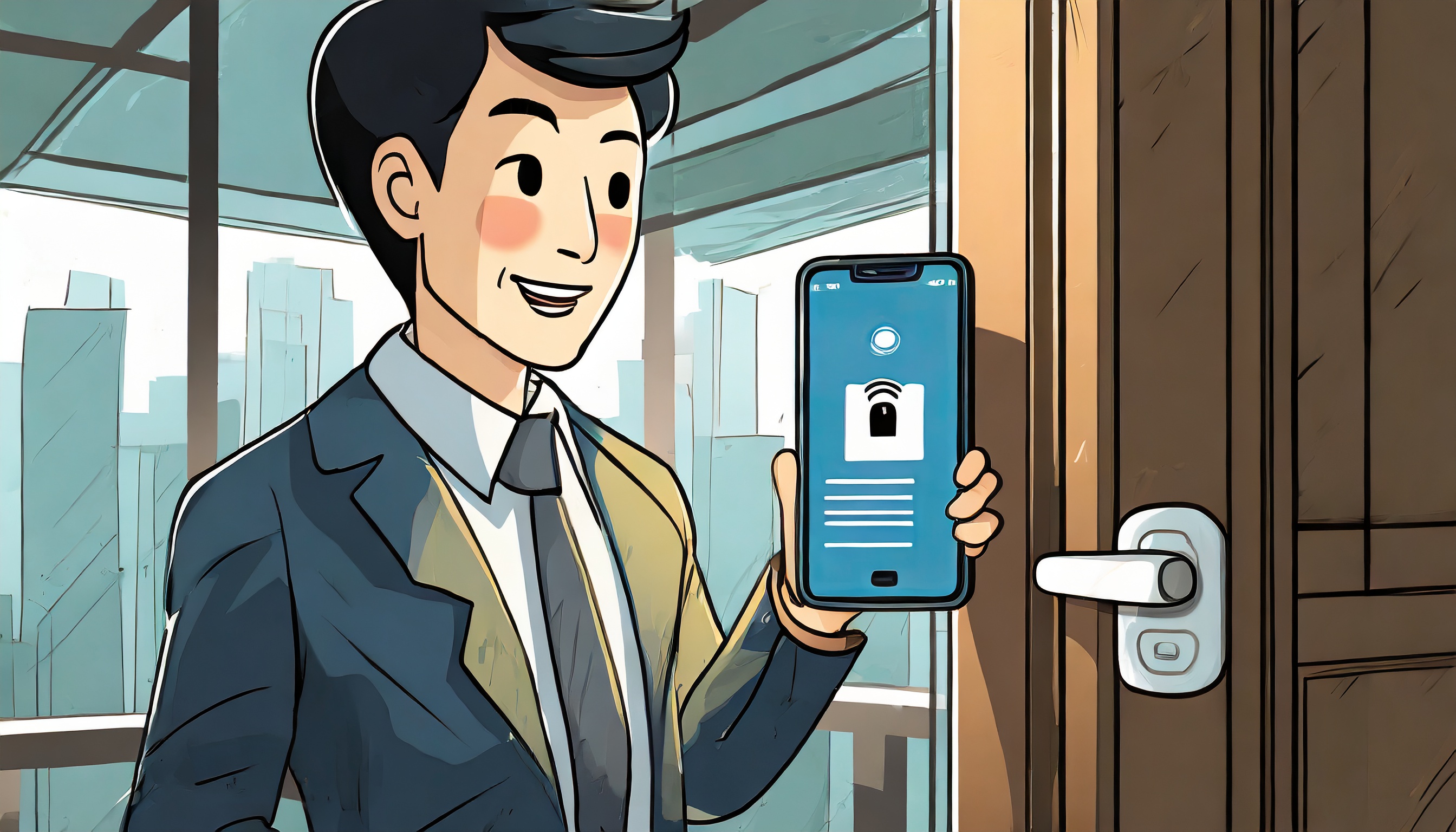 入退室管理はスマホ行うメリット・デメリットと選び方をご紹介 | オフィス向け入退室管理システム ALLIGATE（アリゲイト）